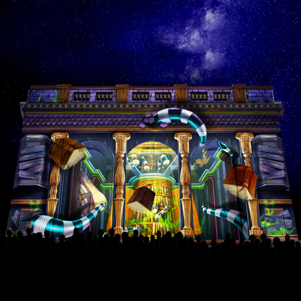 Cheerful Nightmares - LUMA - America's Premier Projection Arts Festival